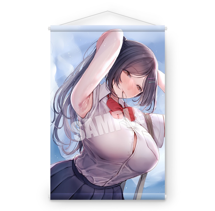 天音るり 5/5ｺﾐﾃｨｱ【あ06b】 5/7ｺﾐ1【D33b】 on Twitter: "合わせてイラストを使った受注生産グッズのご予約受付中です！ B2Wスエードタペストリー（成人向 ...