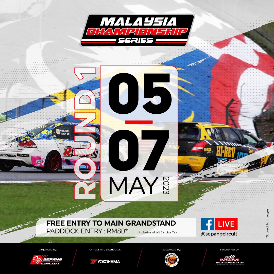 Sepang Circuit on Twitter: "Boom! 💥 Here we go for MCS 2023 Round 1 on May 5-7 🏁 #MCS2023. Are ...