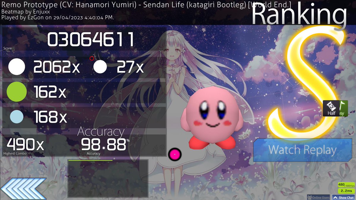 EzGon on Twitter: "Enjuxx's sendan life EZHT S rank"