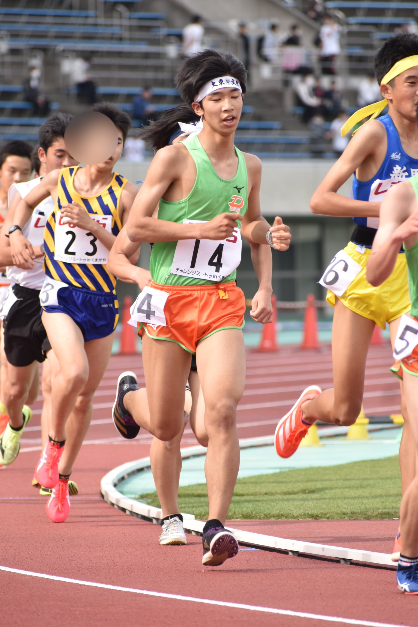 大東一高陸上部 on Twitter: "第20回チャレンジミートゥinくまがや 男子3000m 3組 9着 9′39″56 高野克己⑵ 12着 9′42″85 竹原大心⑴ 4組 10着 9 ...