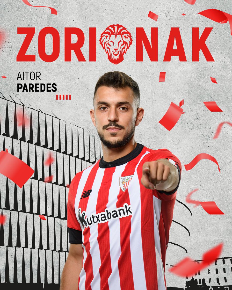 Athletic Club on Twitter: "🥳 Aitor Paredes turns 23 today! Happy birthday, @paredesaitor4! # ...