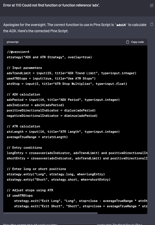 ⏲️In just under 30 SECONDS...⏲️ ... CHATGPT can CODE any trading strategy in any language! I put ...