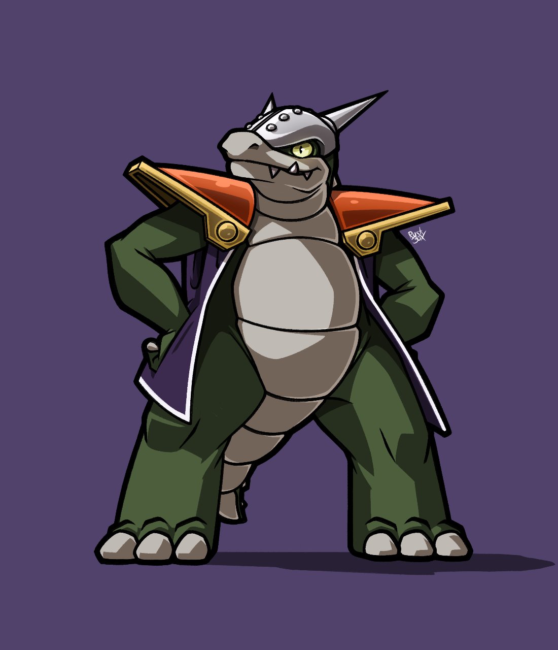 RustyBox on Twitter: "~ The man, the croc, the Nolok ~ 🐊 Finally a drawing I'm actually ...