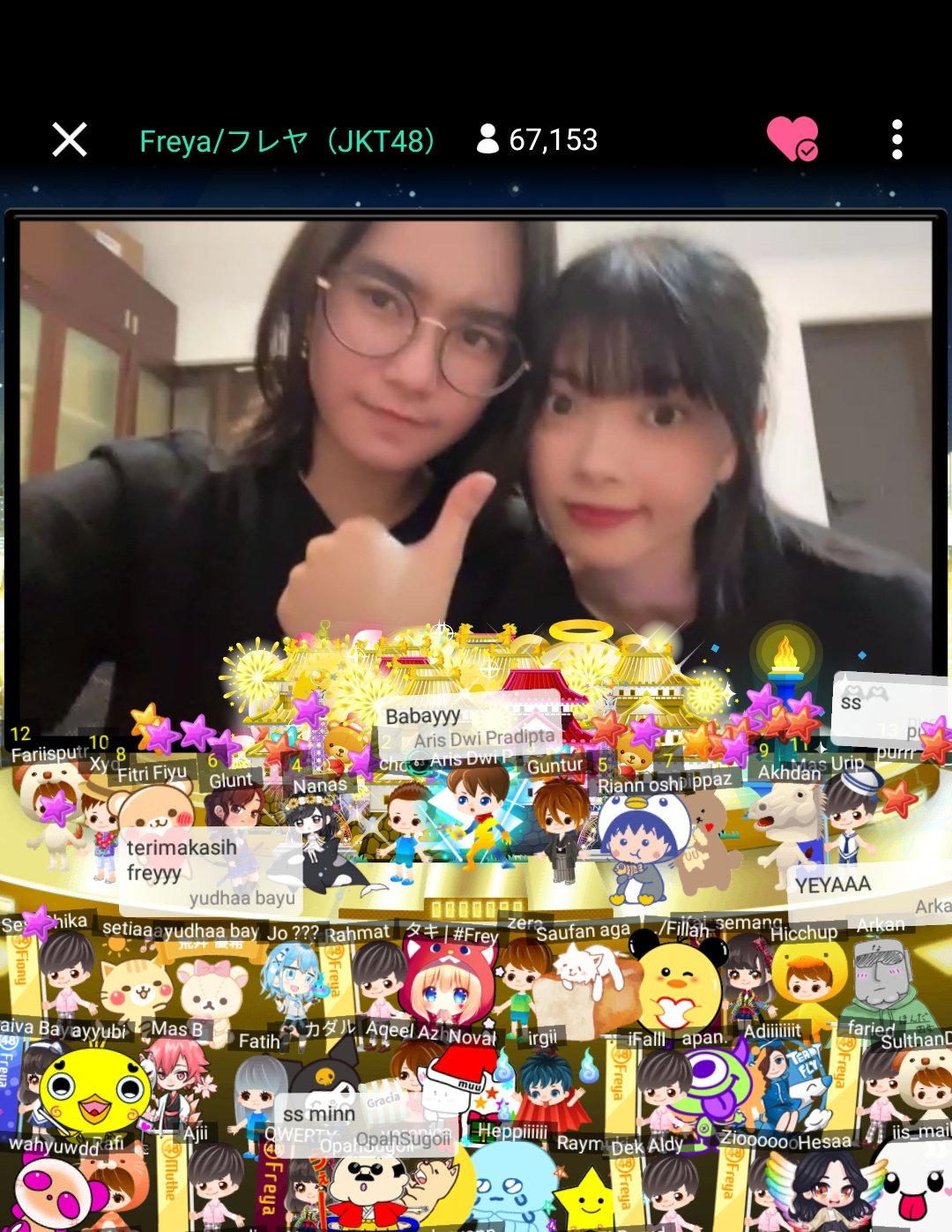 Jesssz Oktaviani on Twitter: "Penonton showroom terbanyak member JKT48 sepanjang masa: 🥇 @Freya ...