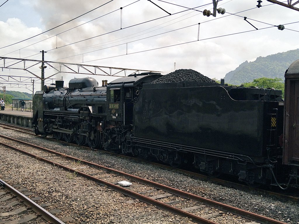 Moon🌙 on Twitter: "2023.4.29 SL/EL 信越本線 D51 498＋旧客×6＋EF64 1001 「SL/ELレトロぐんま横川」 9136レ #SL #SLEL ...