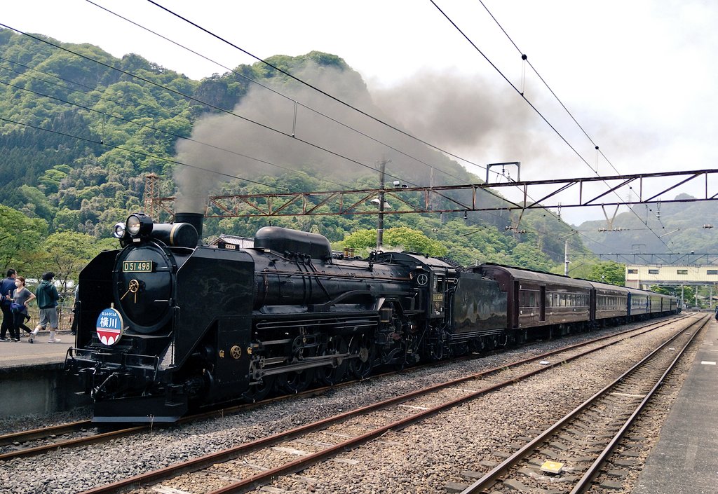 Moon🌙 on Twitter: "2023.4.29 SL/EL 信越本線 D51 498＋旧客×6＋EF64 1001 「SL/ELレトロぐんま横川」 9136レ #SL #SLEL ...