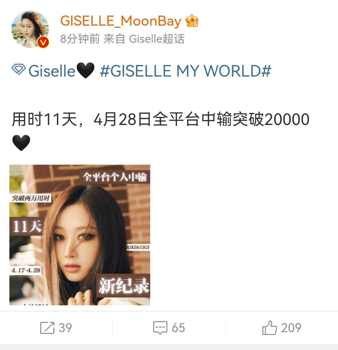 GISELLE GLOBAL (slow) on Twitter: "Giselle Bar achieved a new personal record with 20,000 "My ...