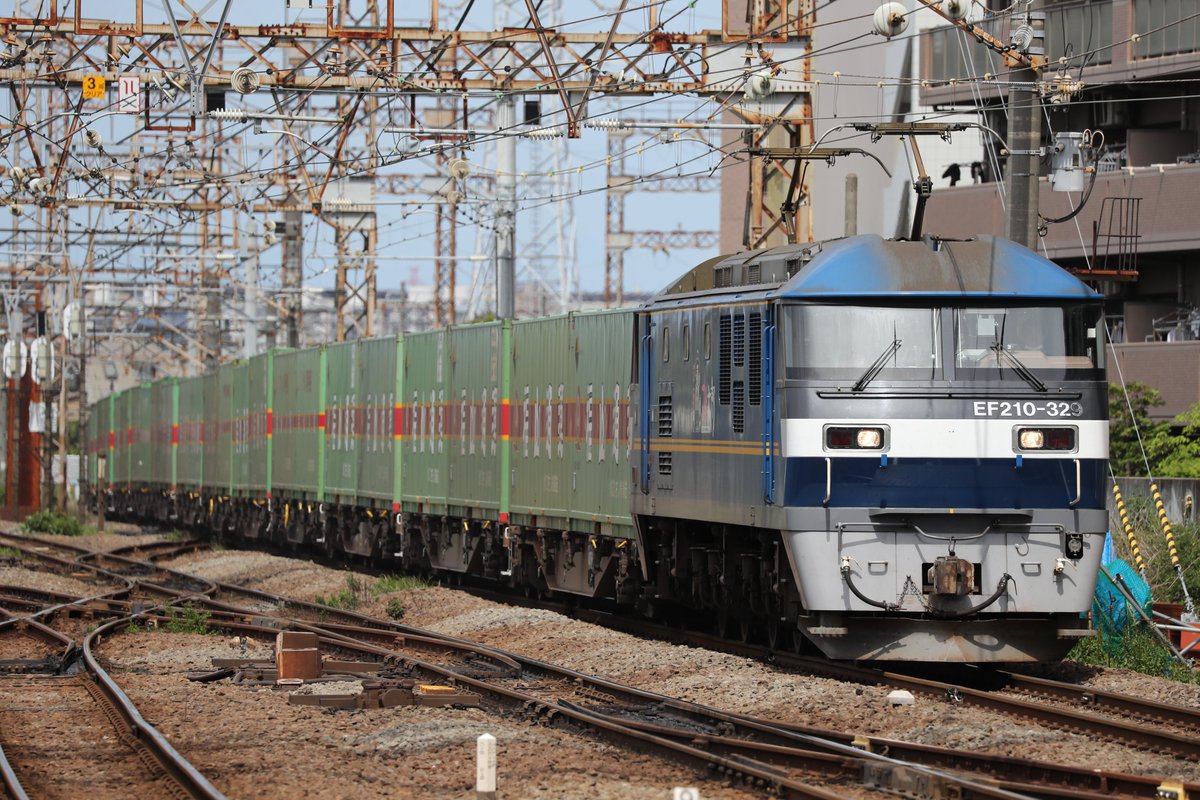 いちまるいち on Twitter: "2023/4/29 54 EF210-329+コキ 8052 EF210-6+コキ 2078 EF210-327+コキ 1092 EF210-336+コキ"