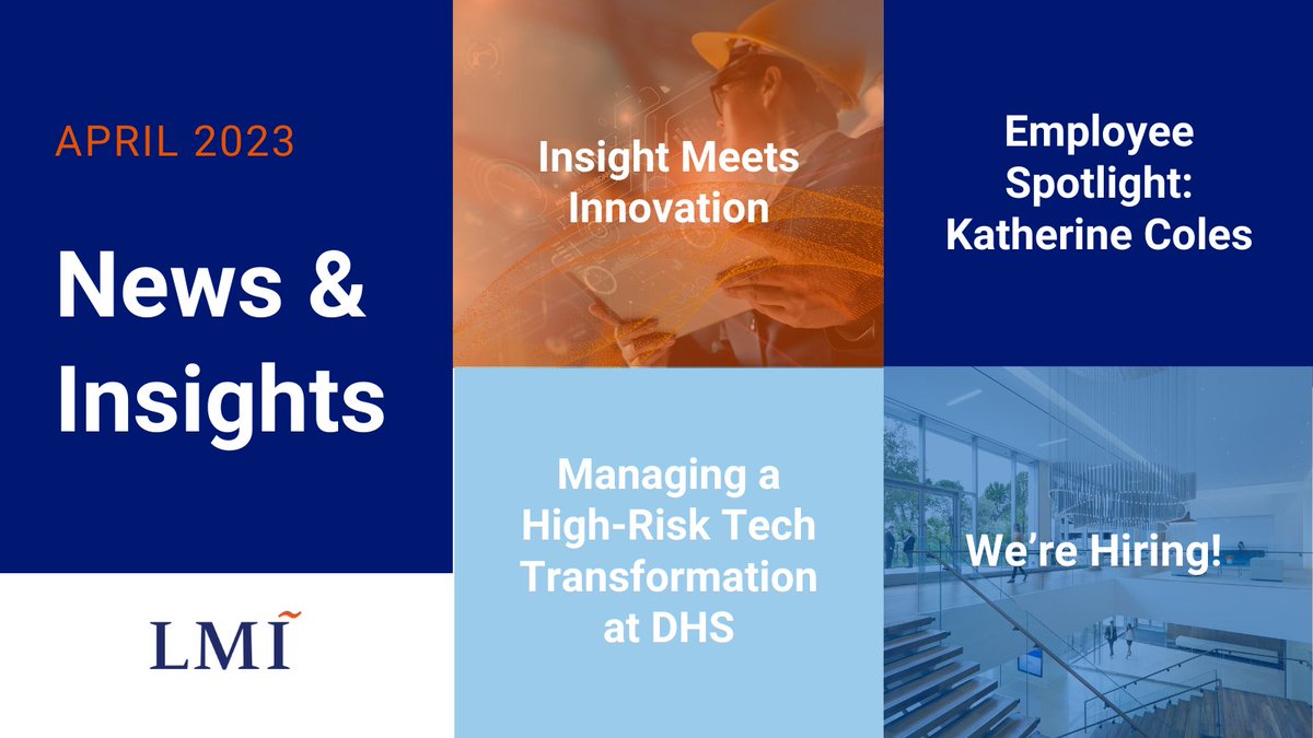 LMI Government Consulting (Logistics Management Institute) Jobs ...