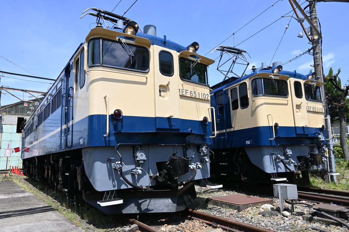 powerskyaccess on Twitter: "本日は田端運転所機関車見学会に参加。EF65 1102とEF65 1115に乗車し、現役の乗務員さんの指導のもと、機器操作を体験させて ...