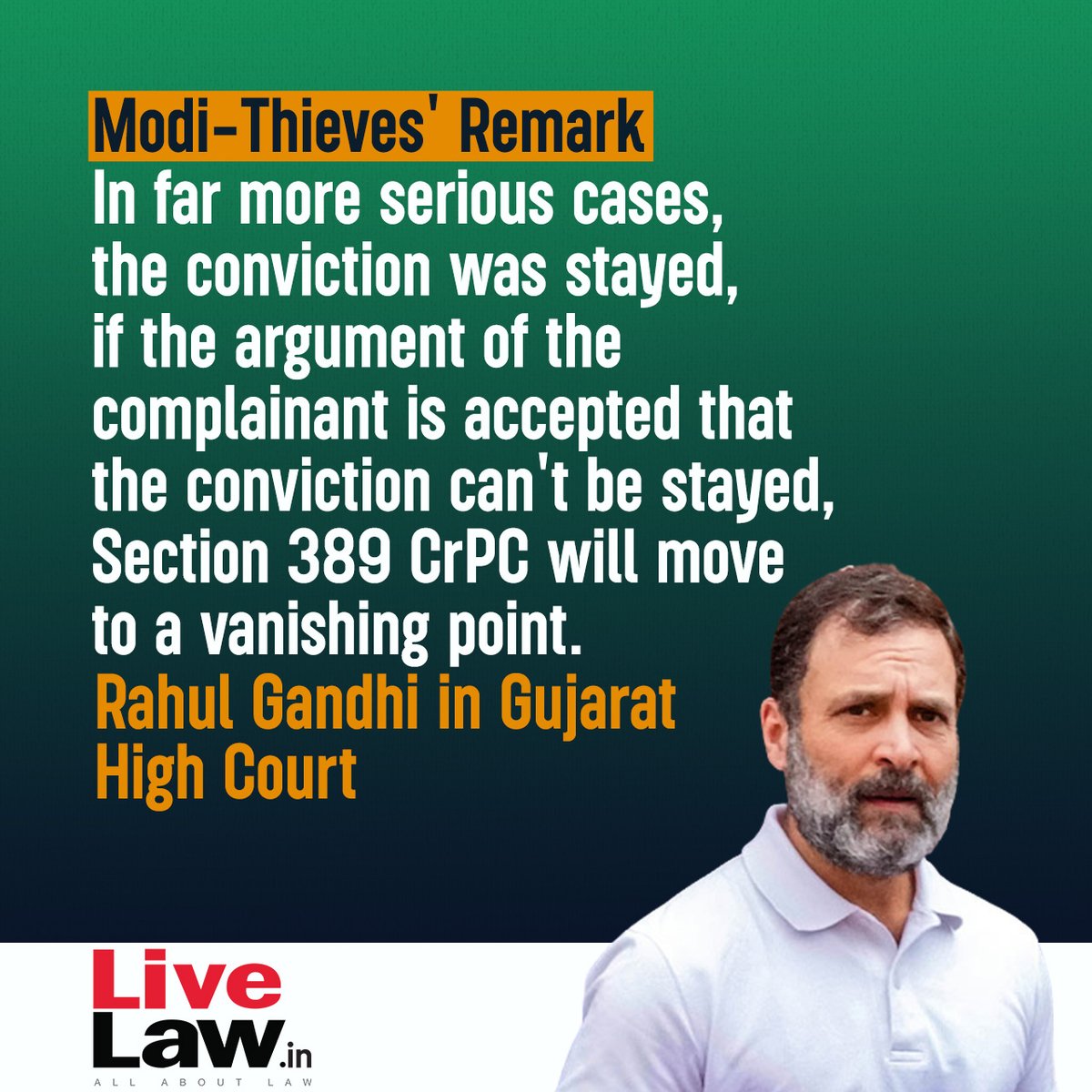 Live Law on Twitter: "Appearing before the Gujarat High Court for Congress leader and ...