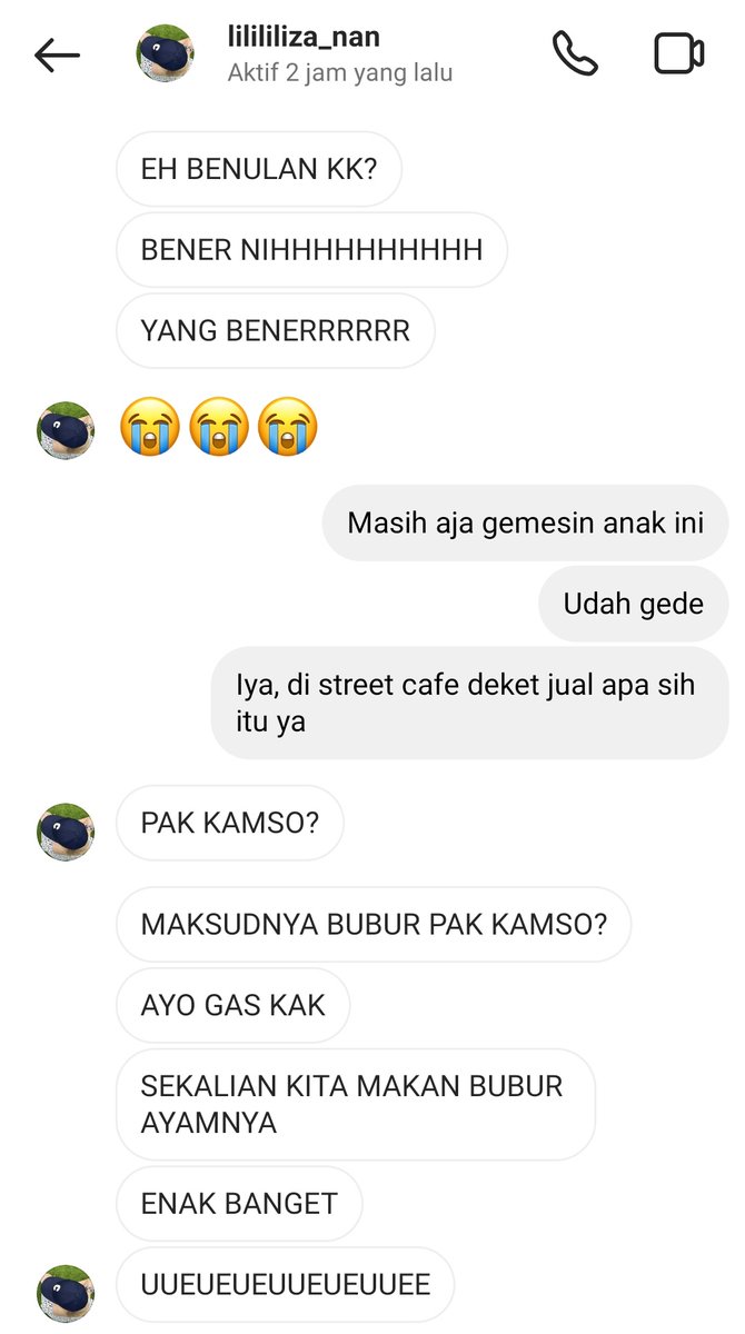 Nemo on Twitter: "164. Bubur ayam pak Kamso"