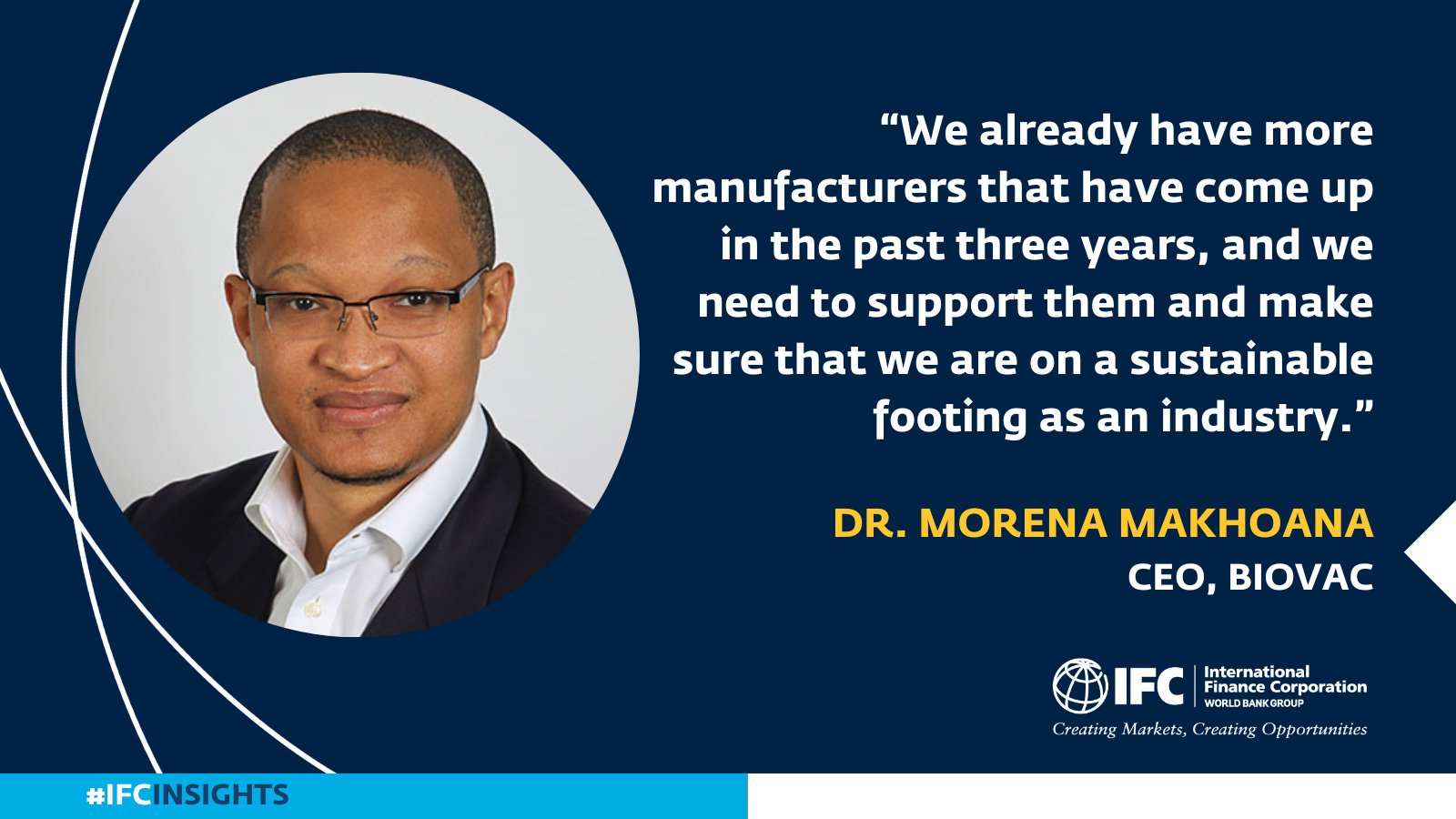 IFC on Twitter: "In this in-depth interview with #IFCinsights, Dr. Morena Makhoana, CEO of ...