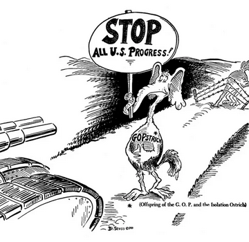 1940s Political Cartoons
