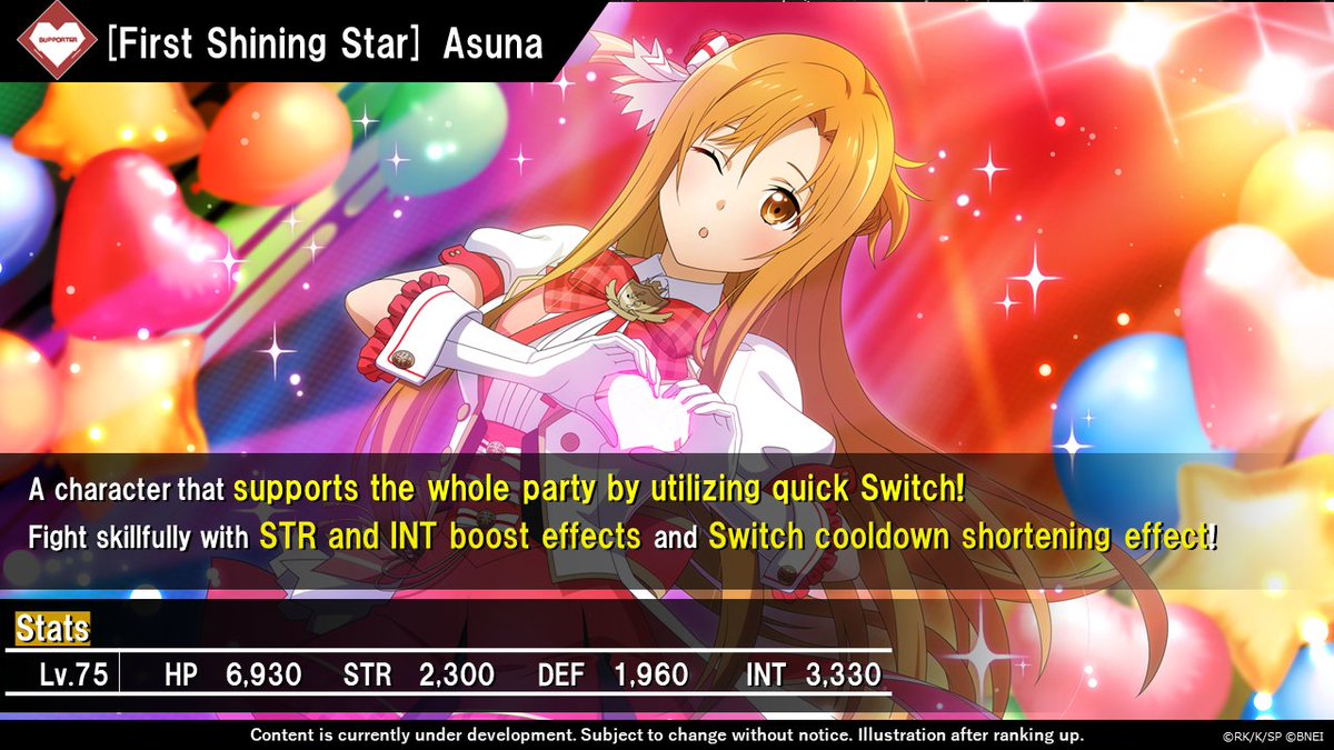 Sword Art Online Variant Showdown on Twitter: "♡.｡º*──────────── ⭐May's upcoming Battle Pass🎤 ...