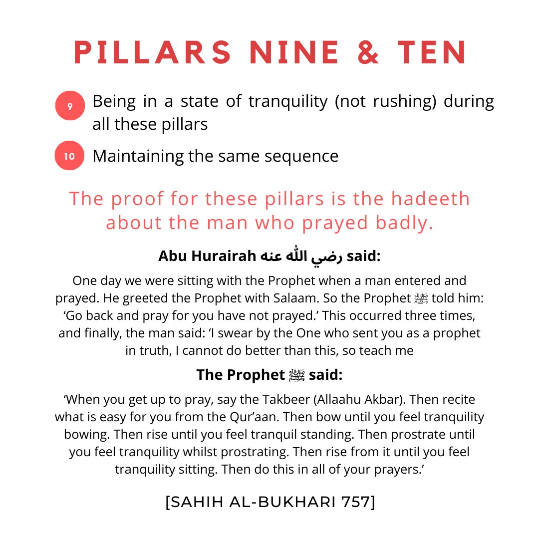 🧵 The Conditions, Pillars, and Obligations of the Prayer In the Hanbali ...