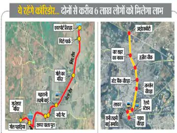 The Madhya Pradesh Index on Twitter: "Gwalior🚇 Preparation for the year 2042: Two corridors ...