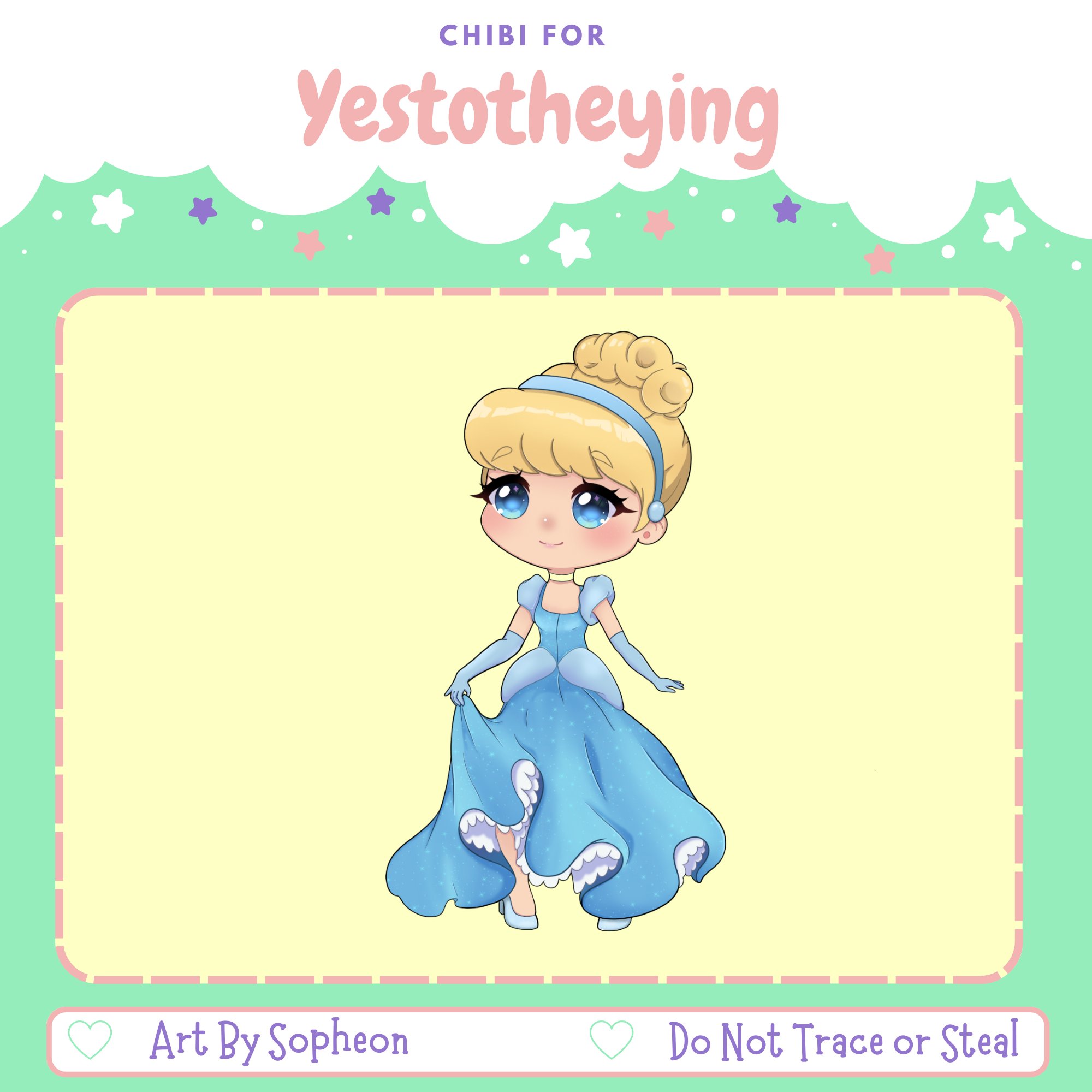 Chibi Disney Princess Cinderella