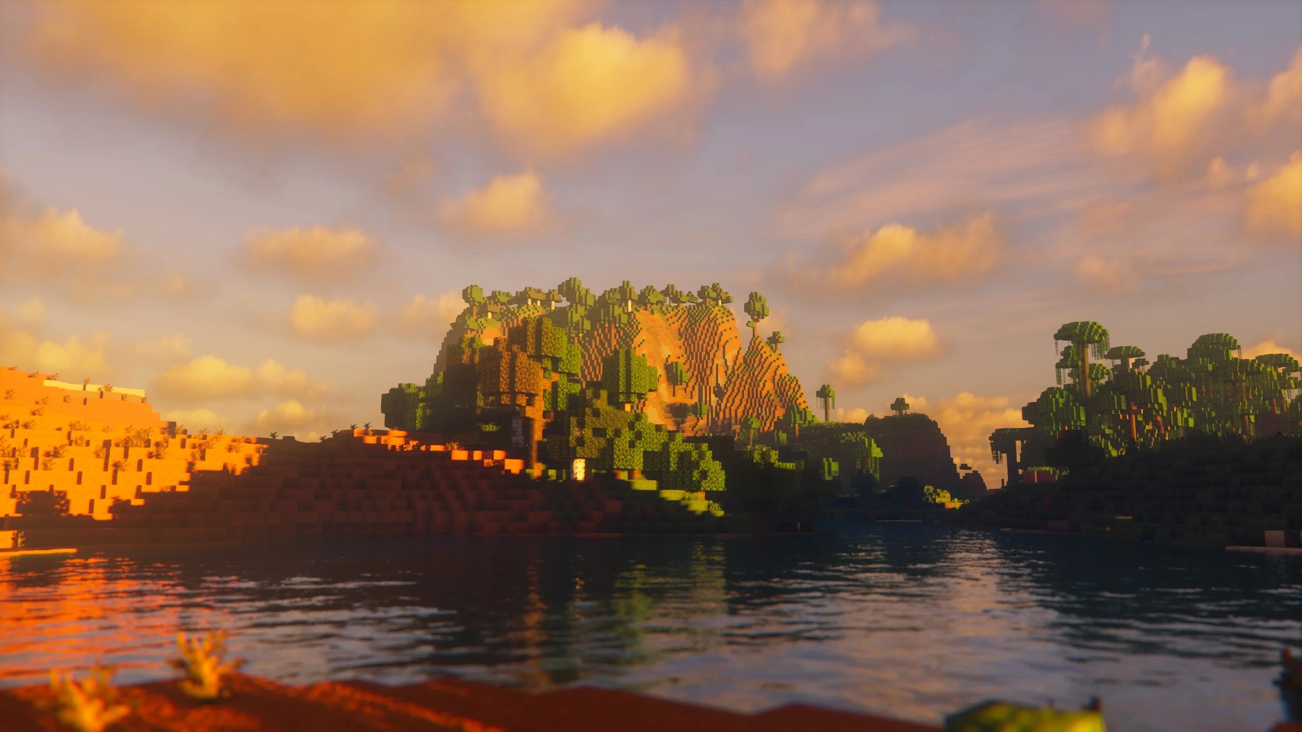 Minecraft Backgrounds Shaders