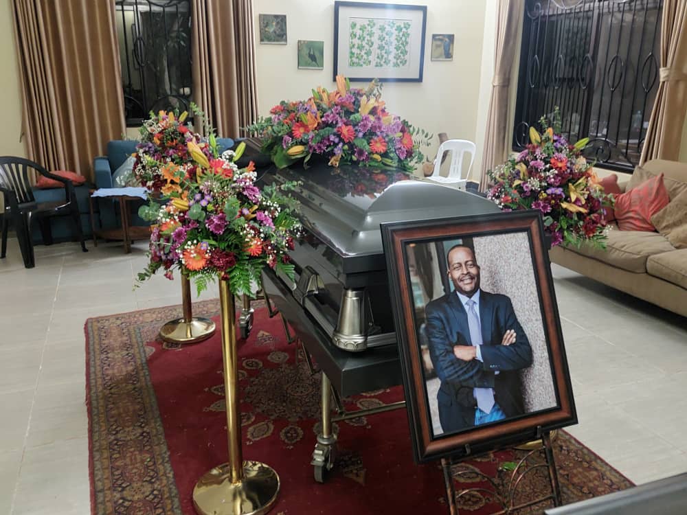 Today, we bade a final farewell to David Alexander Charles Birungi ...