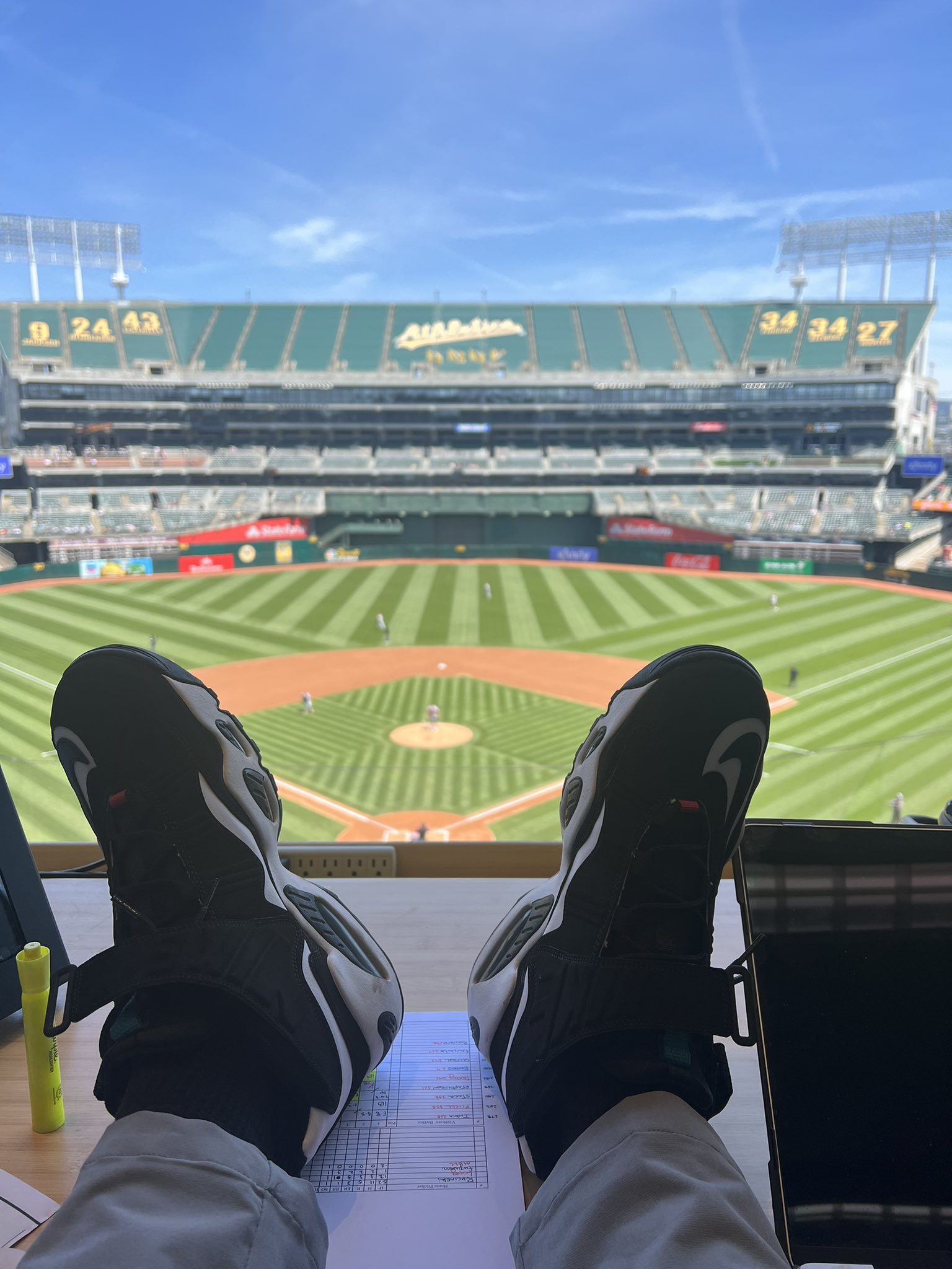 Dallas Braden on Twitter: "View from the office. https://t.co/Jb3c2urRaB" / Twitter