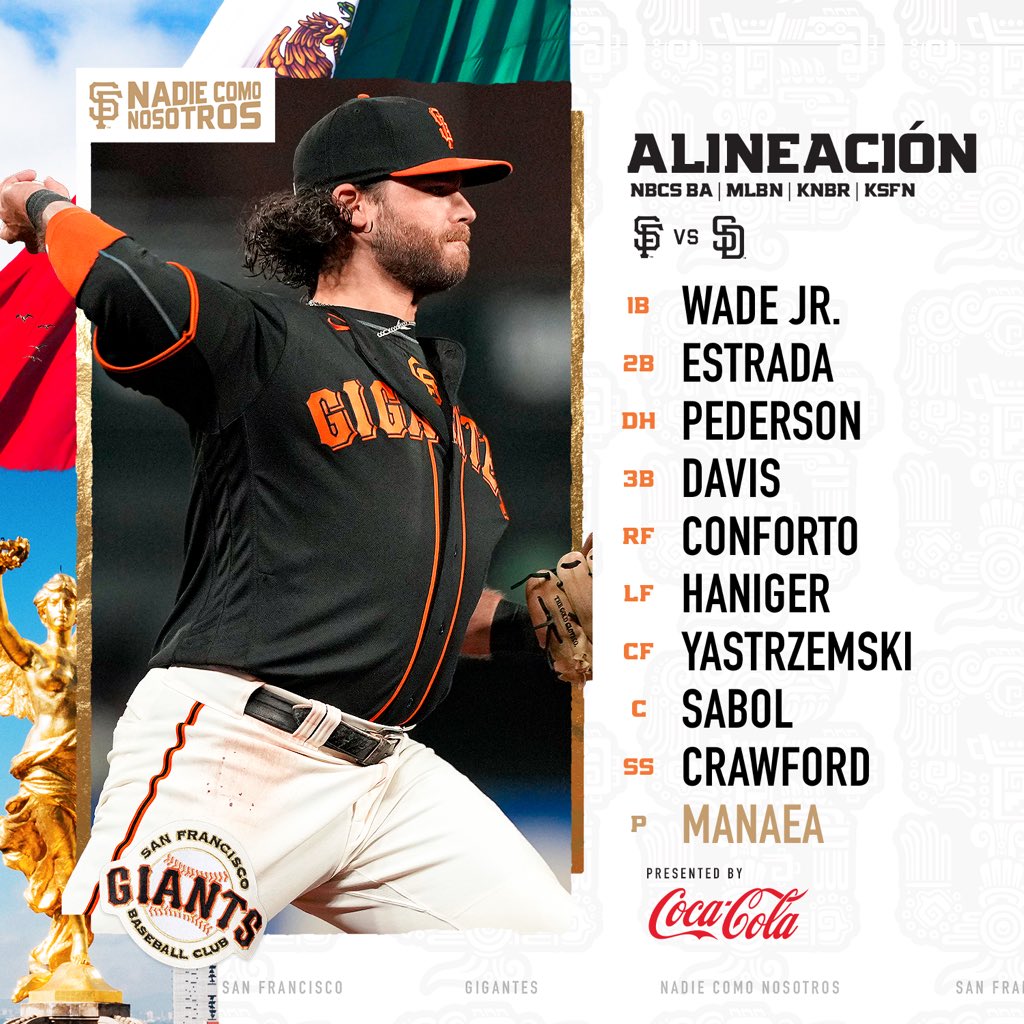 [LIVE](MLB) SF vs SD G1@墨西哥城海外戰-巨教鬥 - 看板 Baseball - 批踢踢實業坊