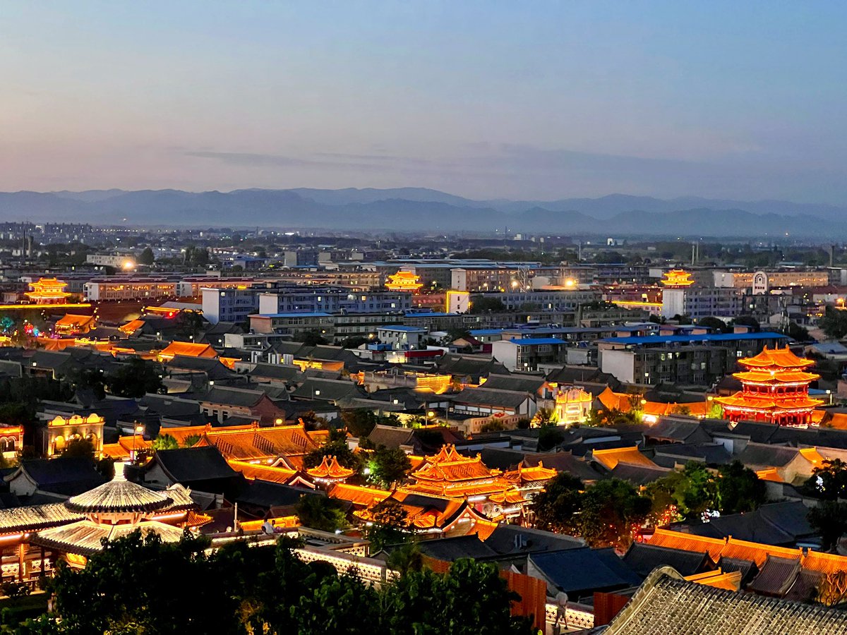 晋文化 on Twitter: "山西忻州古城"