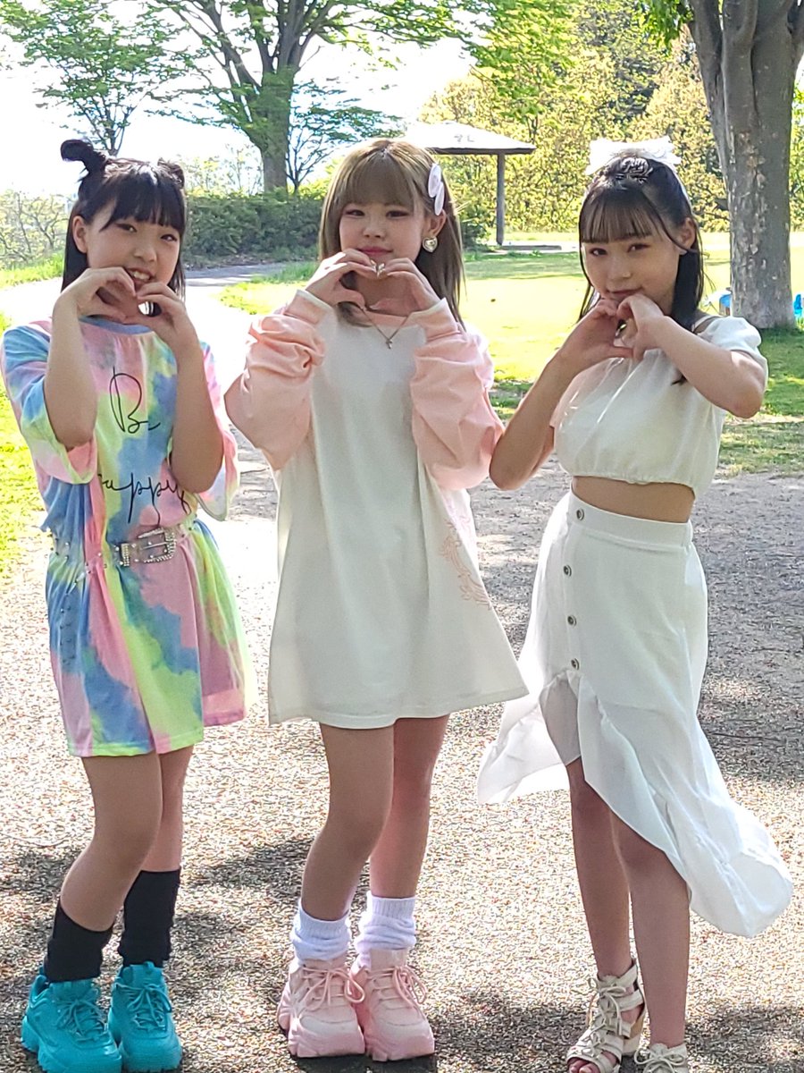 かず🍒💙💜(かずぼん／かずどん) on Twitter: "MPF私服撮影会 @山形市内 Noaちゃん Toaちゃん Mioちゃん #MPFエンタメ #Noa #Toa #Mio #js"