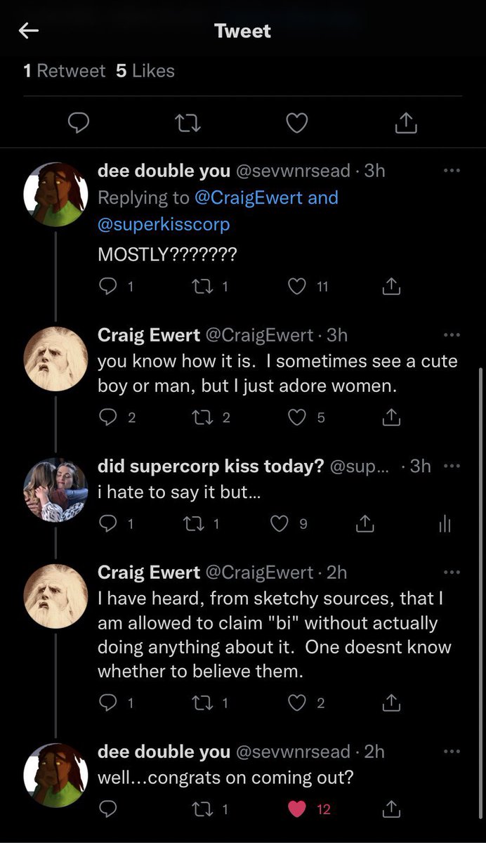 h🫧 on Twitter: "this was truly one unexpected interaction😭 supercorp you will always be famous"