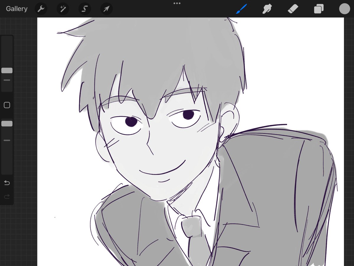 IDLE NOVA💫COMMS OPEN on Twitter: "I like drawing reigen but only using this particular image as ...