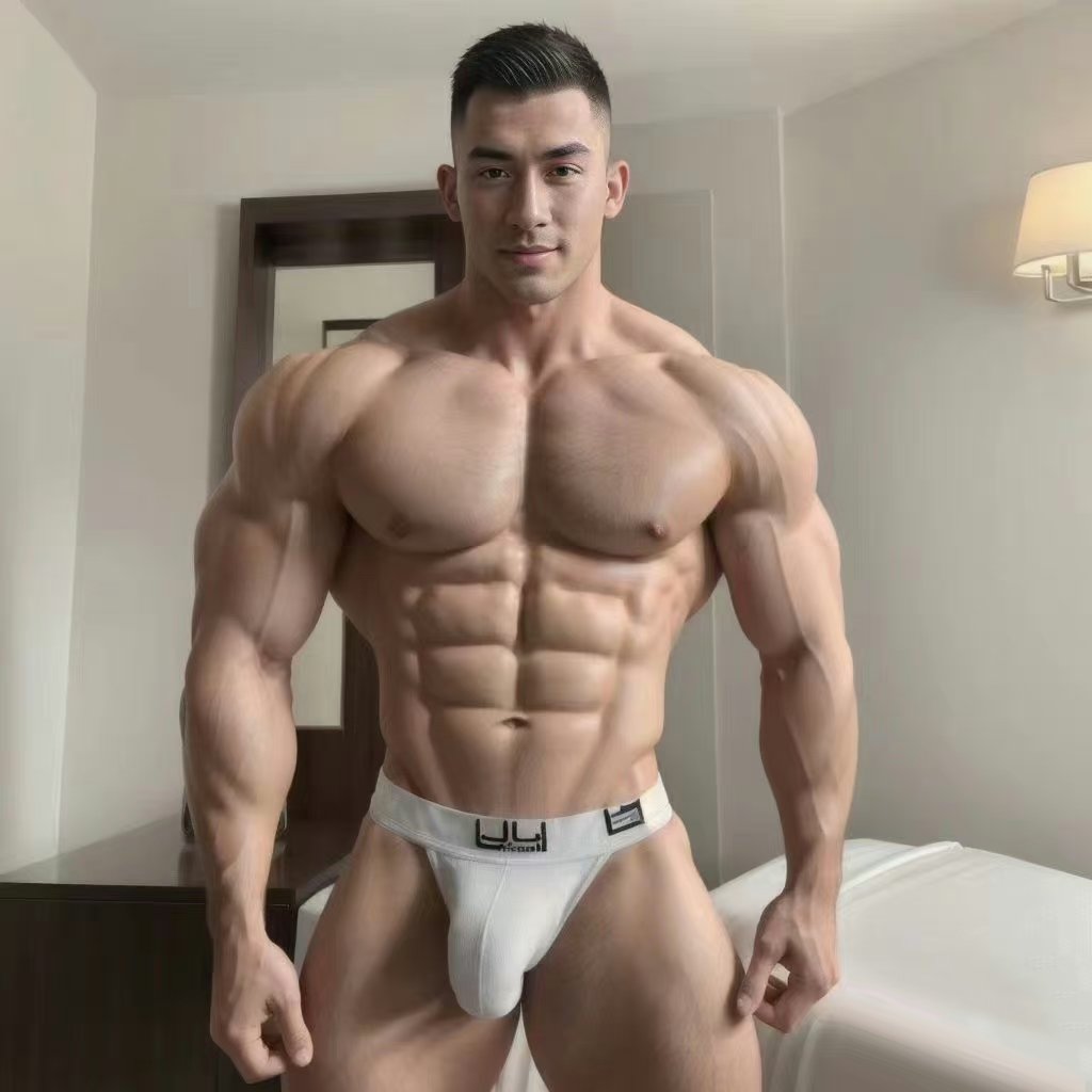 男神传送门 On Twitter 又是ai作品,谁知道是谁的作品,知道的请开门。(有需要补剂、伟哥、r的也可以私信联系)