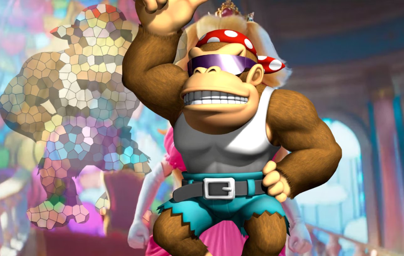 Funky Kong Mario Kart Wii