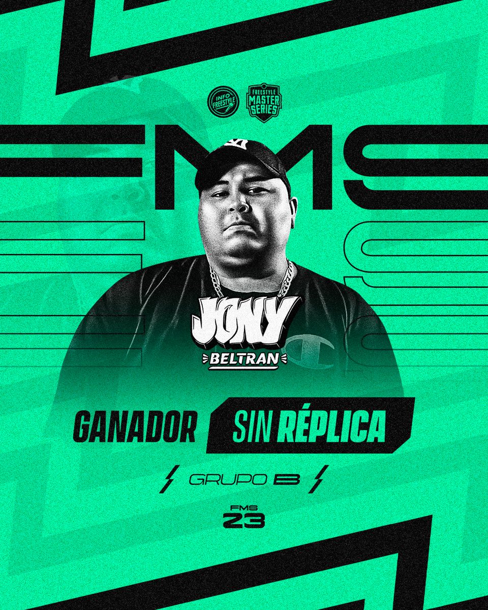 Info Freestyle on Twitter: "¡Grupo B - Jornada 1: FMS Caribe 🌎! JONY BELTRAN 🇲🇽 le ganó a ZAKI ...