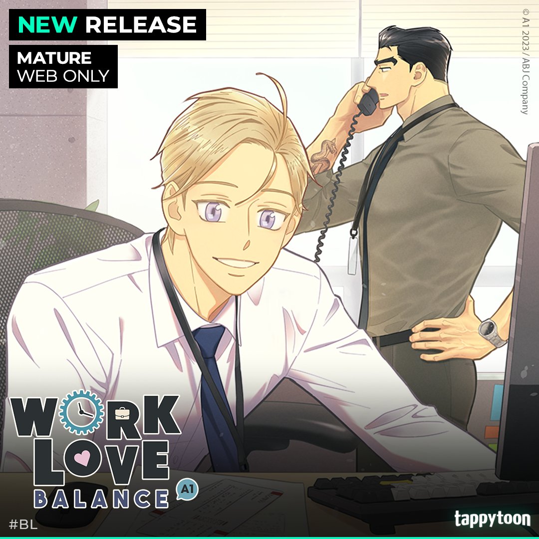 Tappytoon Comics on Twitter: "NEW RELEASE 🤹 Work Love Balance Yiyoung is thriving in both his ...