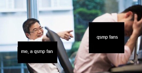 kaens 🎋🎗️ on Twitter: "Hot and fresh meme for angsty qsmp artists/writers!!! hot fresh reaction ...