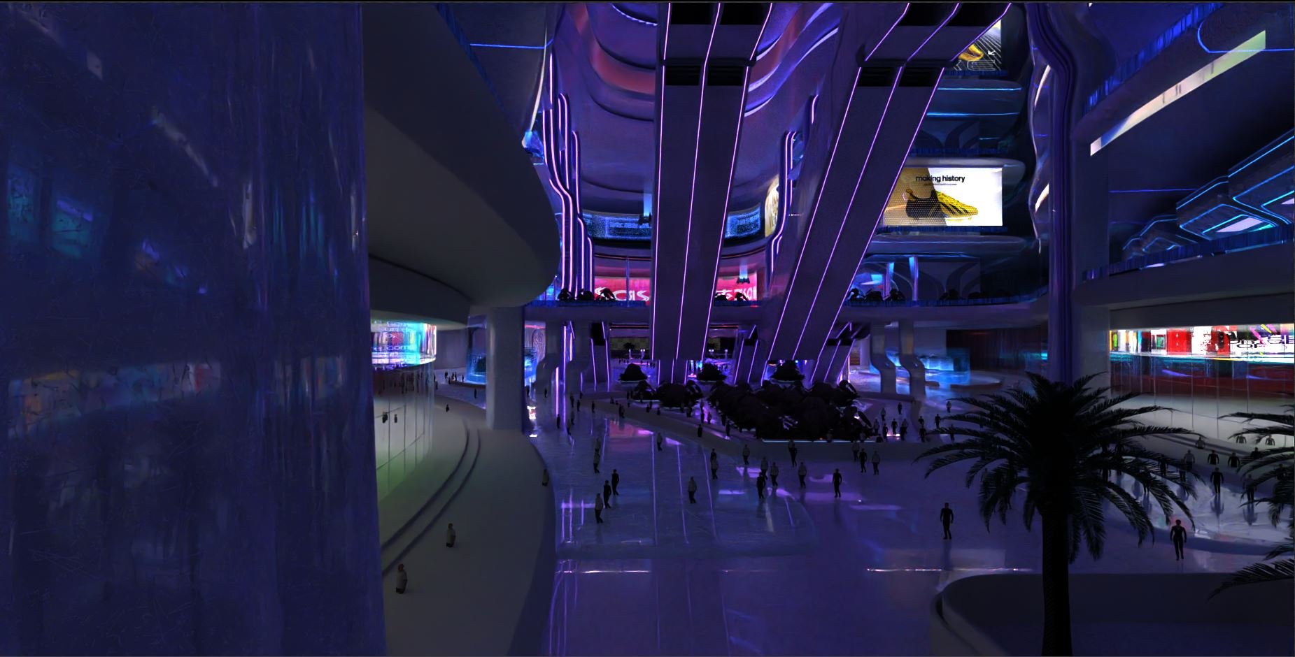Wall E Axiom Interior