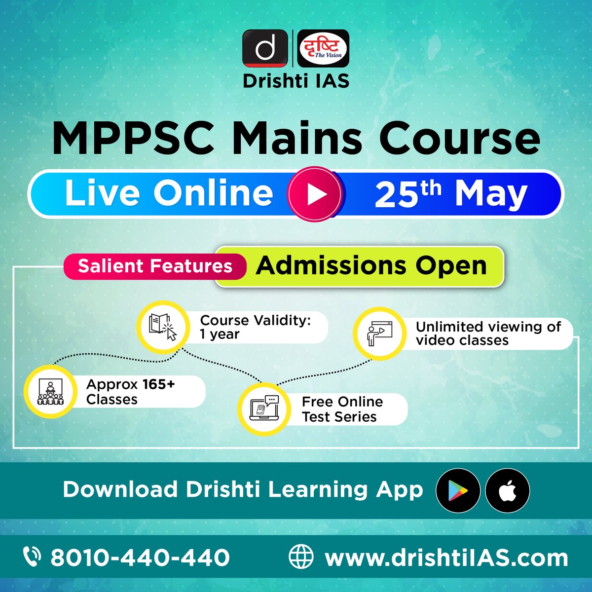 Drishti IAS English on Twitter: "Get ready for #MPPSC #Mains while sitting at home! Join our ...