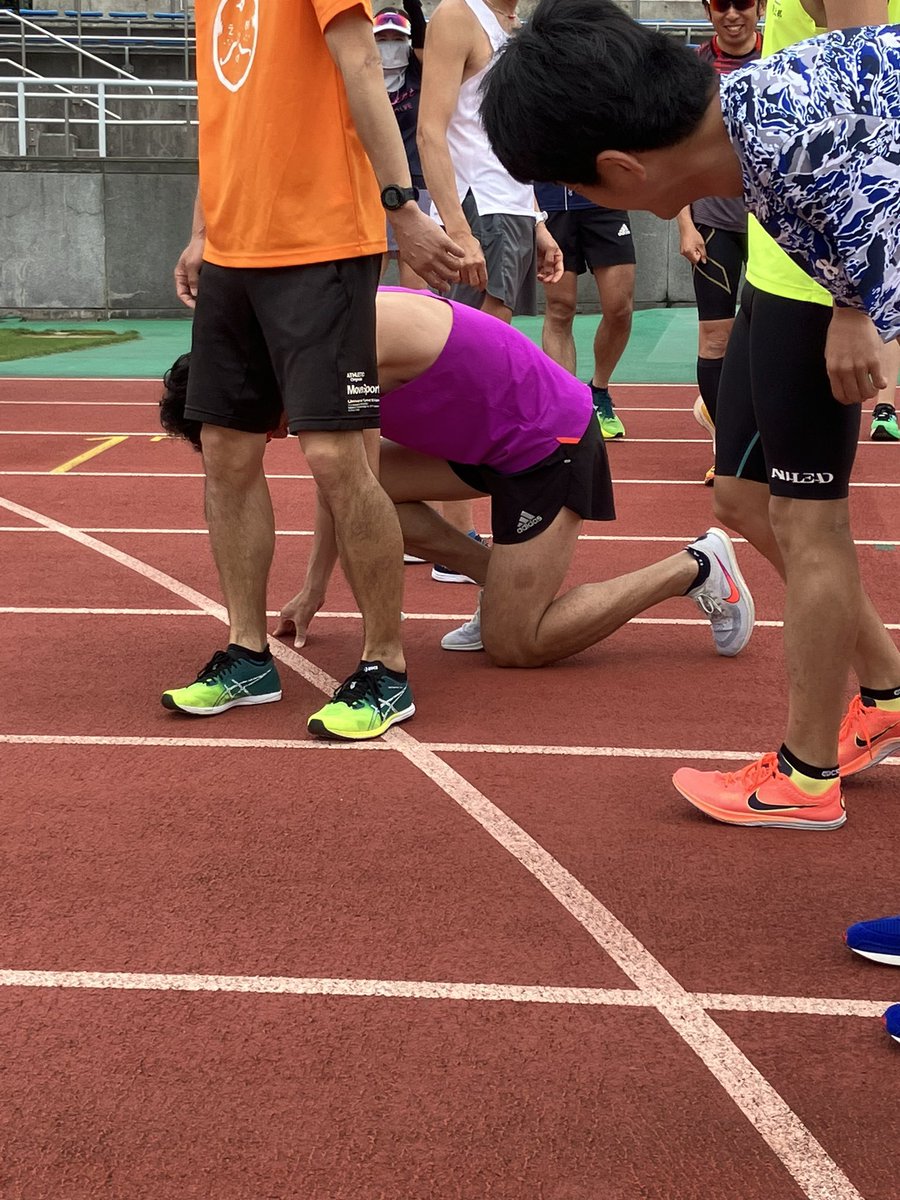 城戸康志 on Twitter: "今日の練習 ニンスタ 5000m＋1000m 今日はトラックでチーム練習！練習なんで薄底履いて走った🏃‍♂️先日の記録会より5000mのタイムは上がった ...