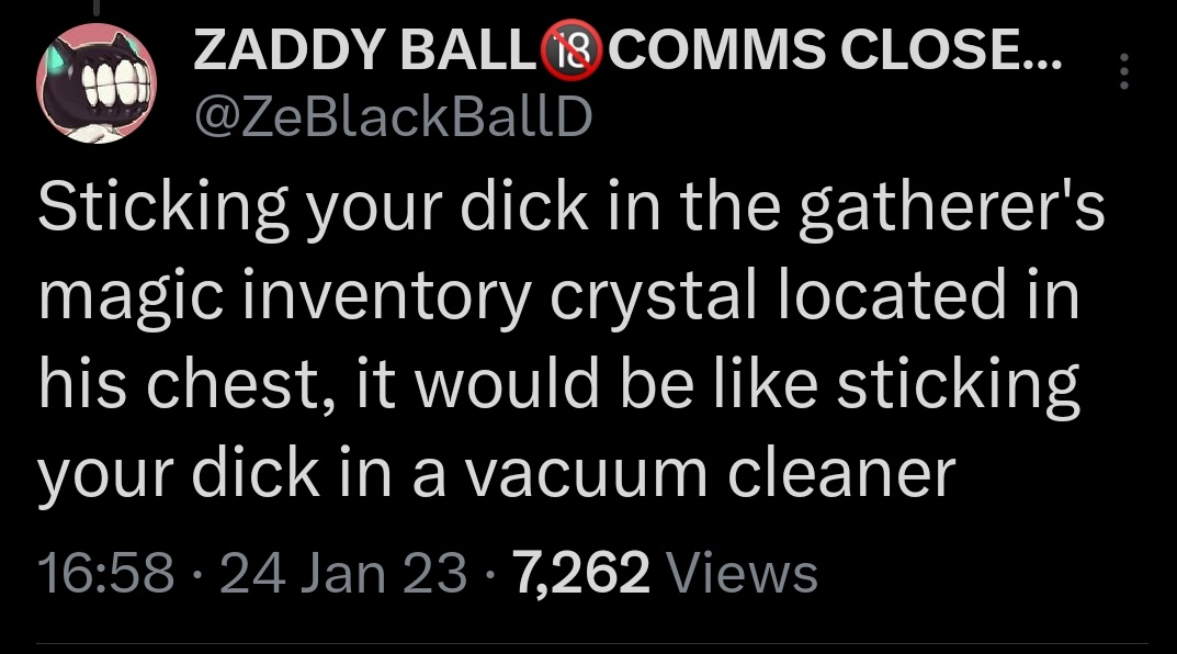 ZADDY BALL🔞COMMS CLOSED! on Twitter: "@oofoegarbage real questions have already been answered ...
