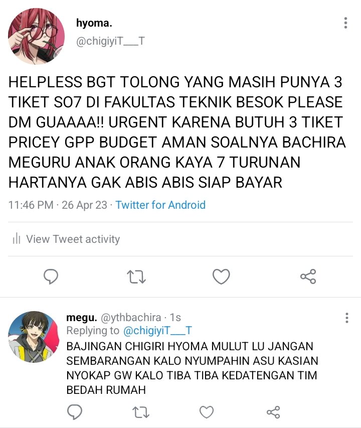 Mion. on Twitter: "1. ribut pencarian tiket konser https://t.co/6rsw7wwQnw" / Twitter