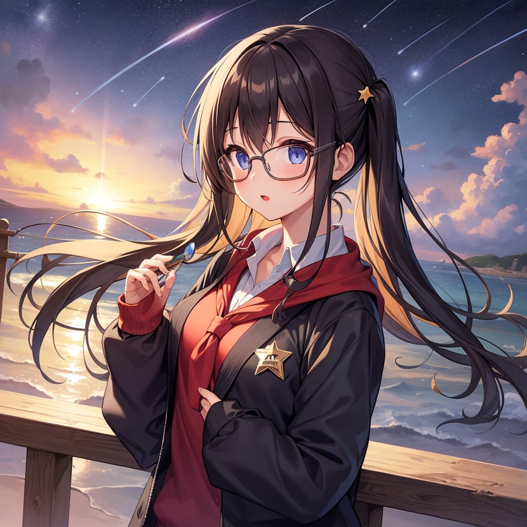 Kei aono（AI画像用アカウント） on Twitter: "RT @nAgI_ken_AI: 眼鏡JK"