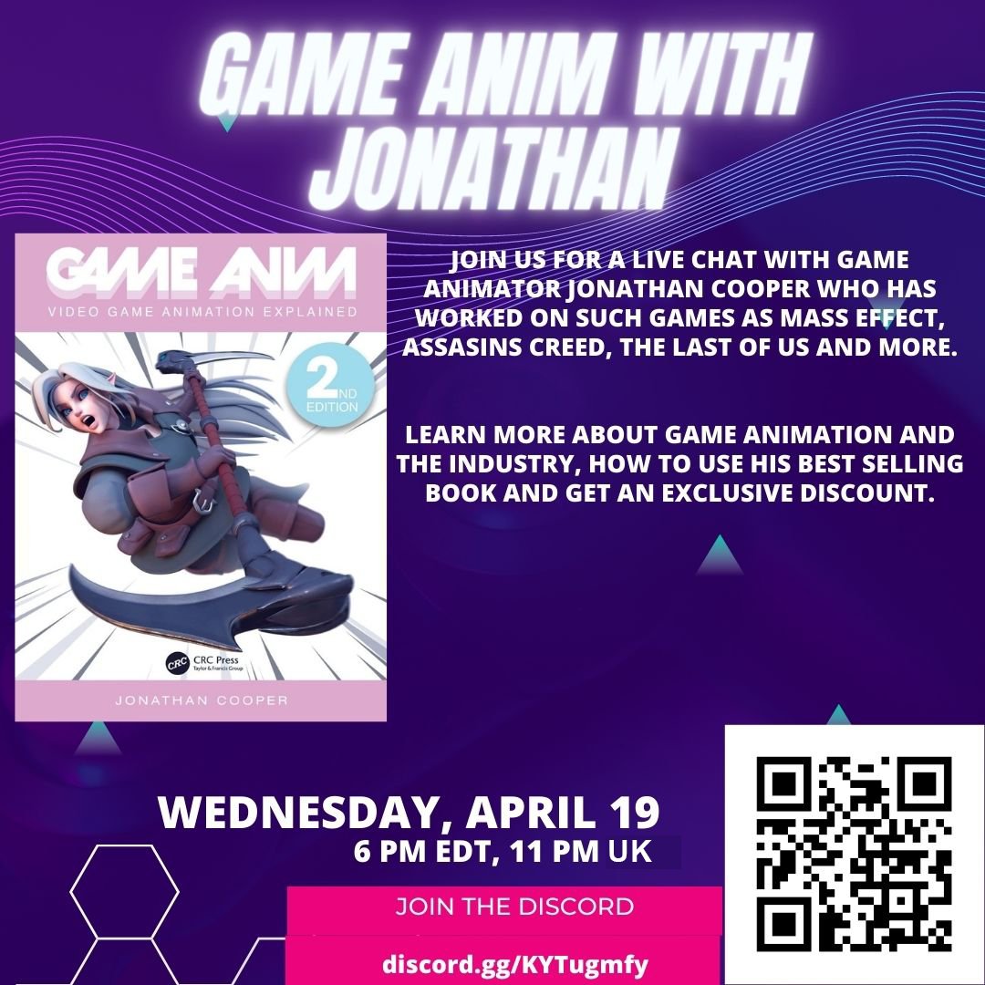 Jonathan Cooper On Twitter Tomorrow Is The 2 Year Anniversary Of Game Anim Video Game