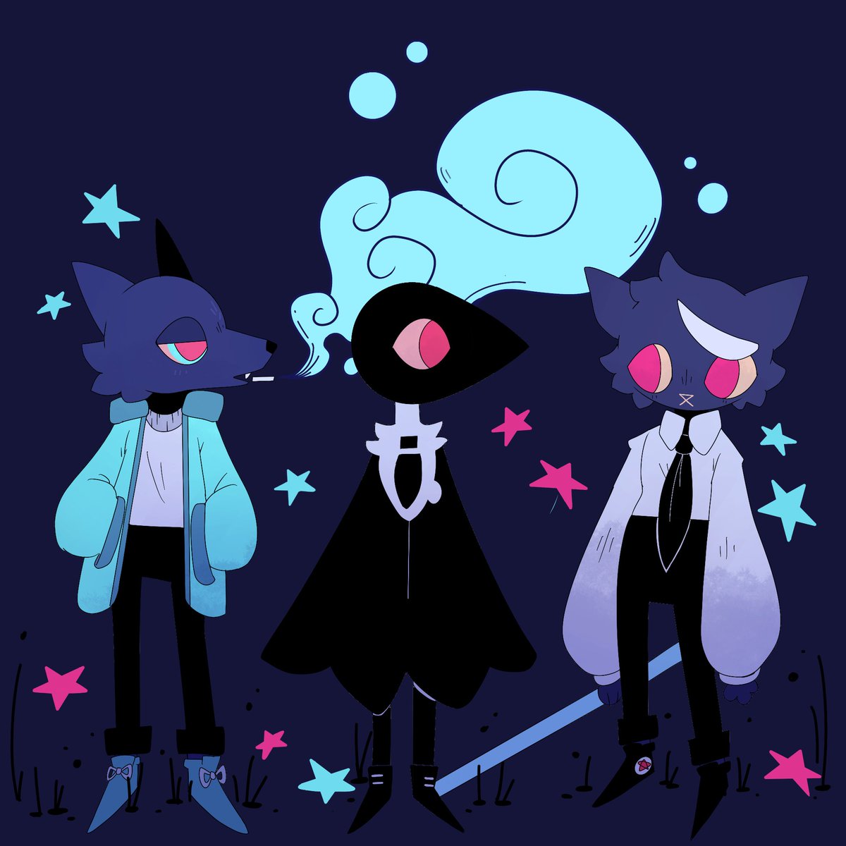 Nugget🎗 🍥 on Twitter: "RT @TheFrenchNugget: [oc] nitw’s art style does not need to go this hard"