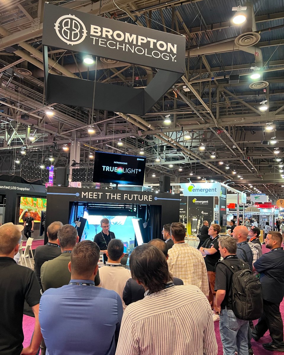 Brompton Technology on Twitter: "We’re at NAB Show! Catch demos of our leading features, chat to ...