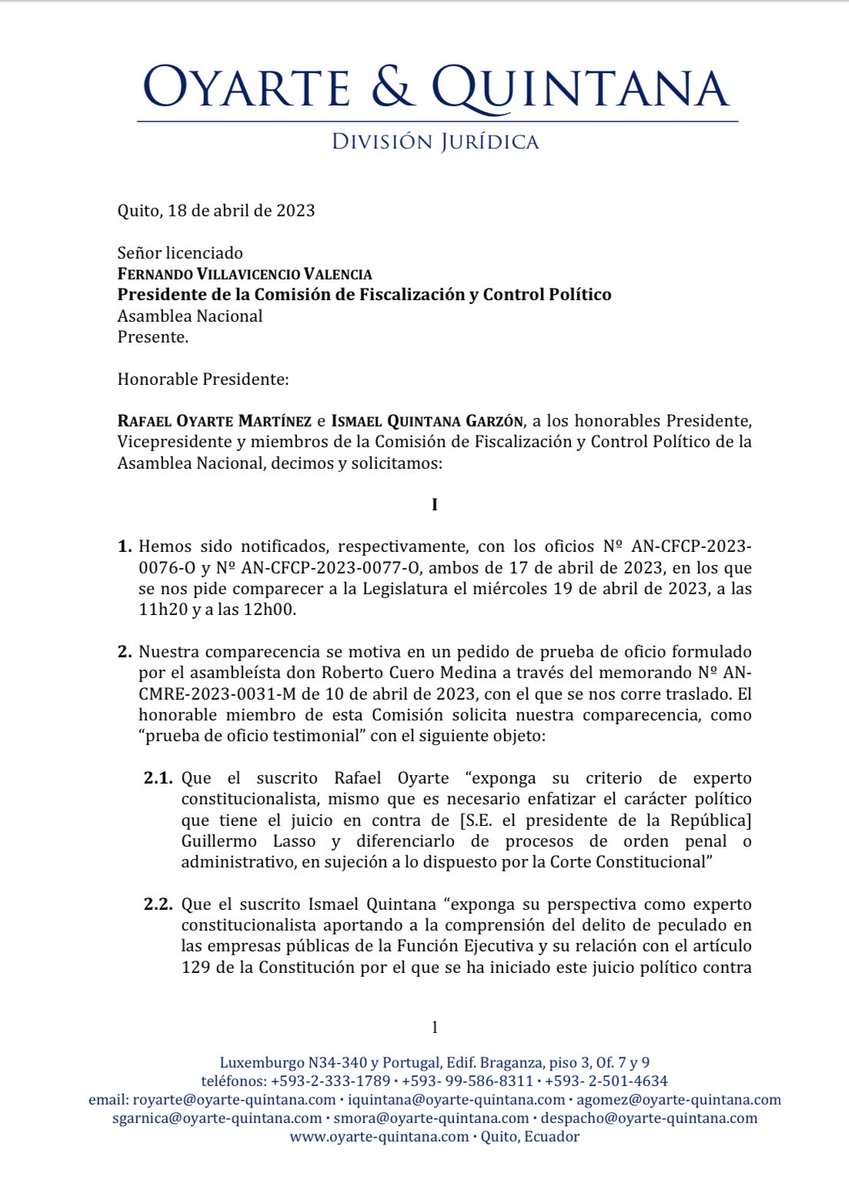Rafael Oyarte on Twitter: Rafael Oyarte on Twitter: