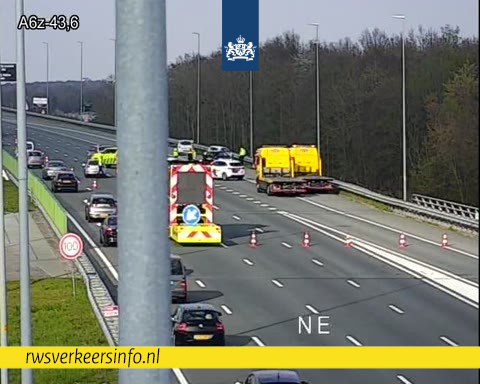 Rijkswaterstaat Verkeersinformatie on Twitter: "De verbindingsweg op knp. Muiderberg vanuit #A1 ...