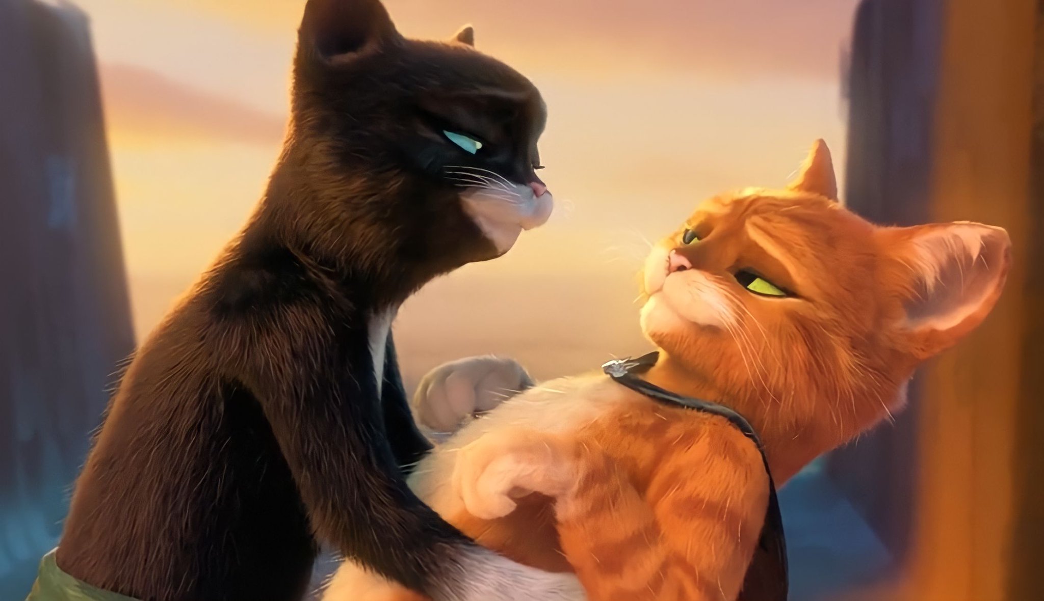 Puss In Boots And Kitty Softpaws In Love