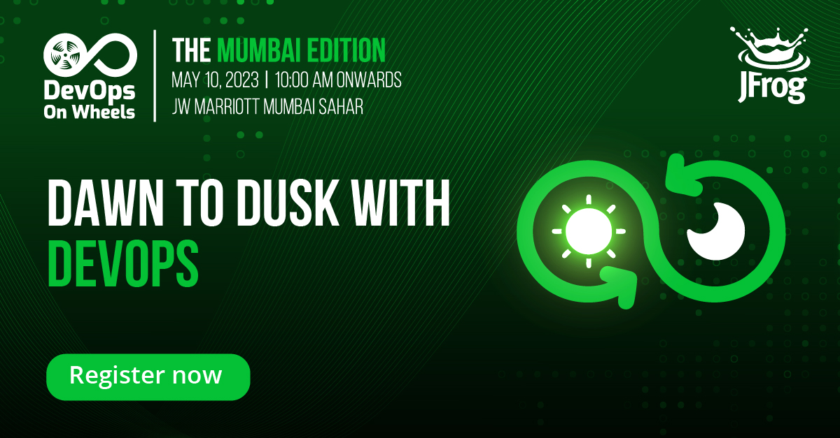 JFrog on Twitter: "Join us for the #Mumbai edition of #DevOps on Wheels, a DevOps-centric ...
