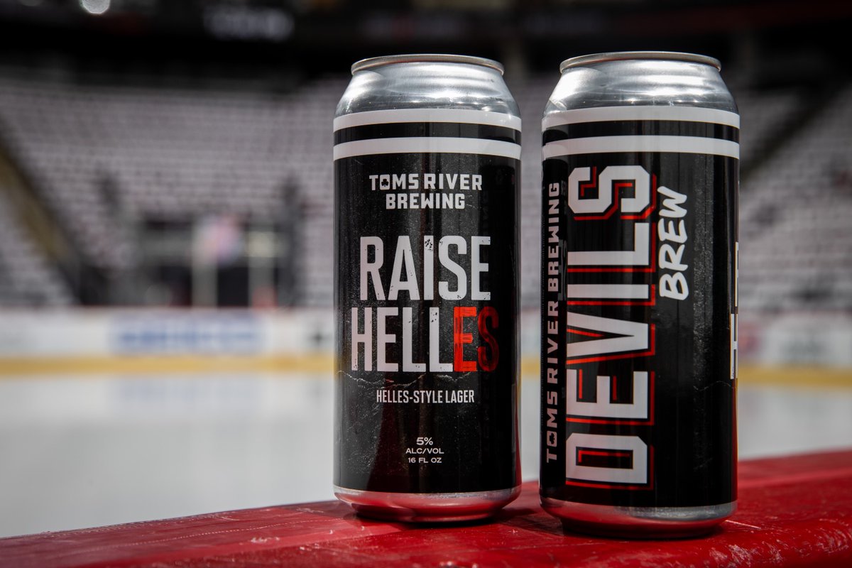 Prudential Center on Twitter: "RT @NJDevils: Thirsty? Grab a Raise Helles. 🍻 This special Devils ...