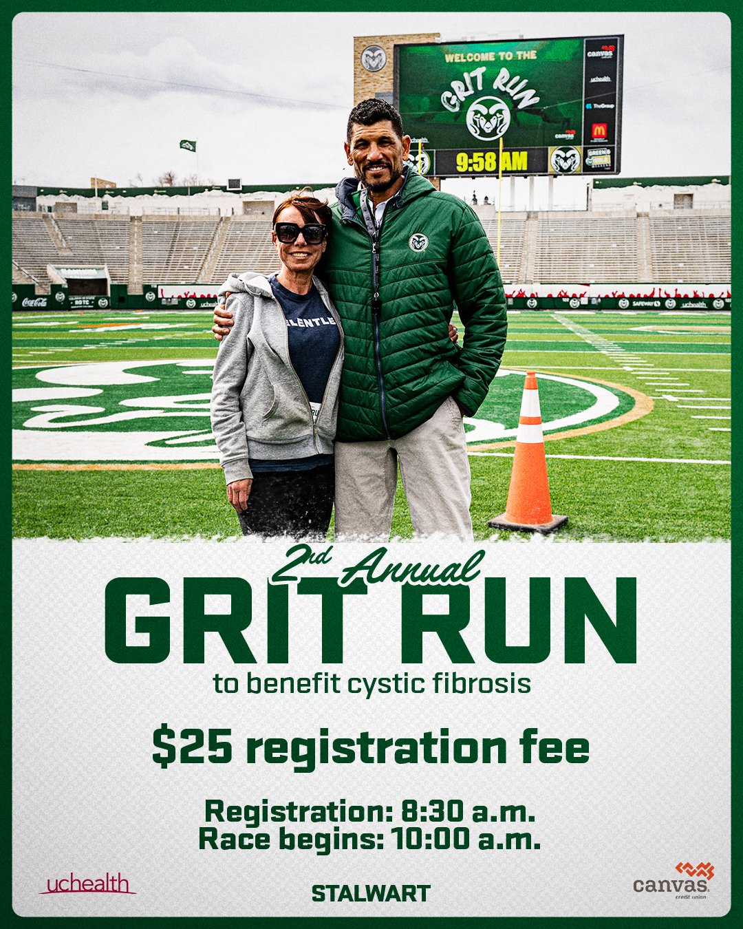 Colorado State Rams 🐏 on Twitter: "There's still time to register for the 2023 Grit Run 5k! 🏃💨 ...